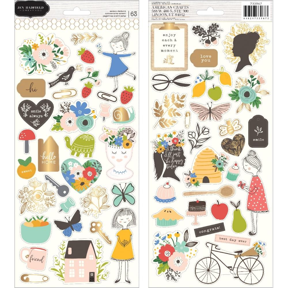 Stickers cartonnés Jen Hadfield Along The Way - Icônes - Cartoscrap